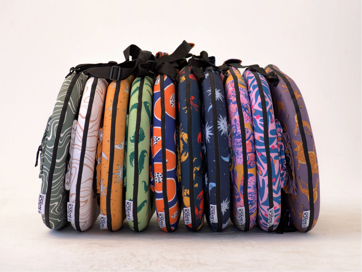 Sit relaxed, sit anywhere, Sit Slouch!