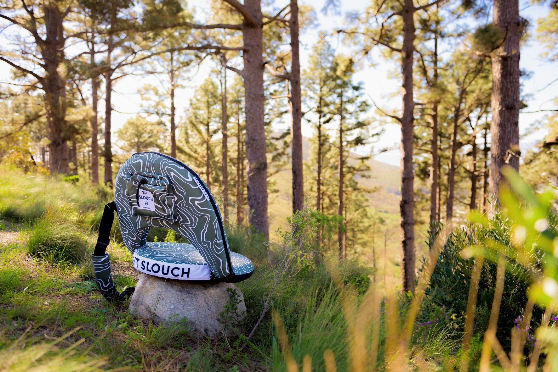 Sit relaxed, sit anywhere, Sit Slouch!