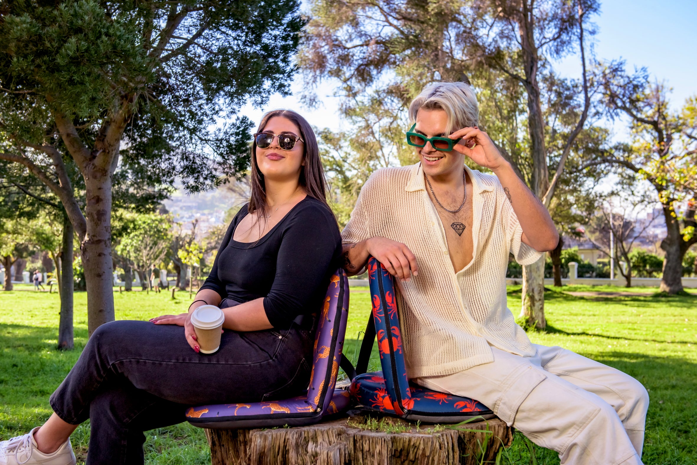 Sit relaxed, sit anywhere, Sit Slouch!